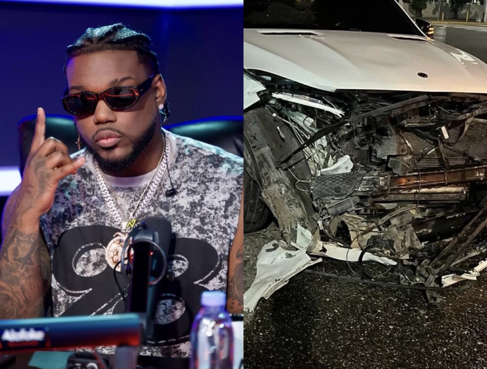 Ceky Viciny habría sufrido un accidente de tránsito: “Gracias mi Dios ...